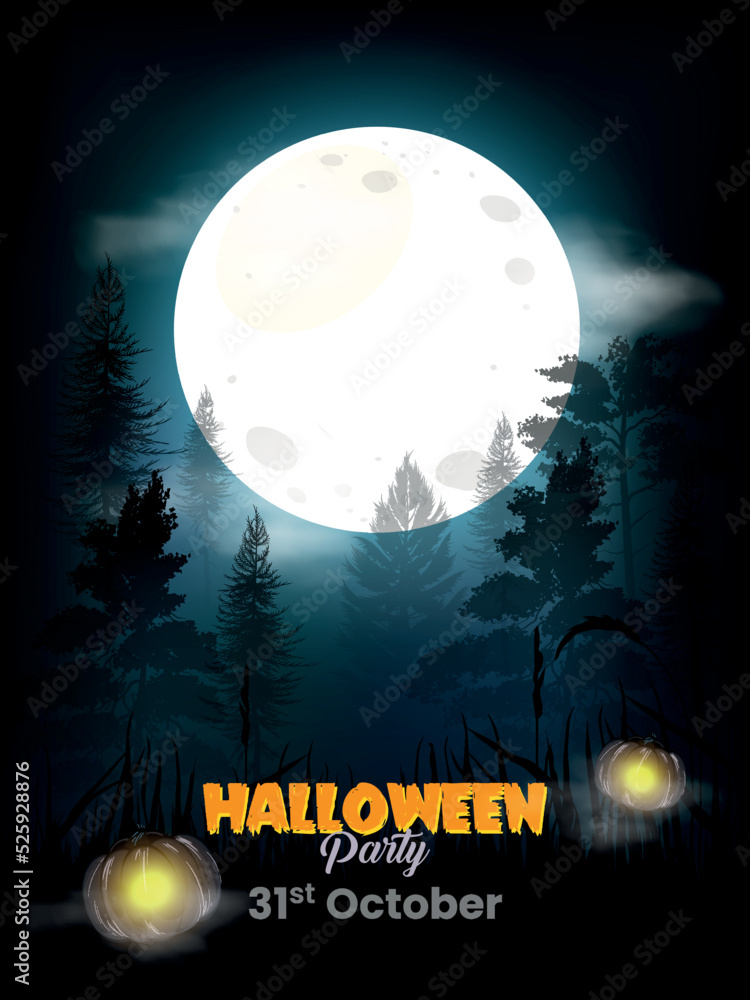 Full Moon Facebook Banner