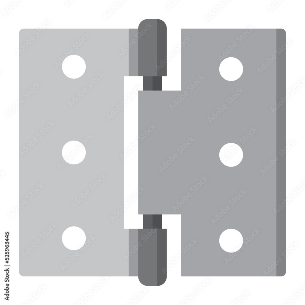 Door Hinge Icon Stock Vector | Adobe Stock