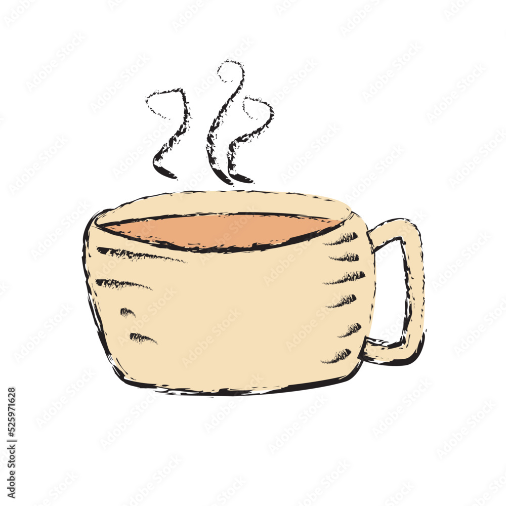 chai or tea vector illustration. tea vector isolated on white ...