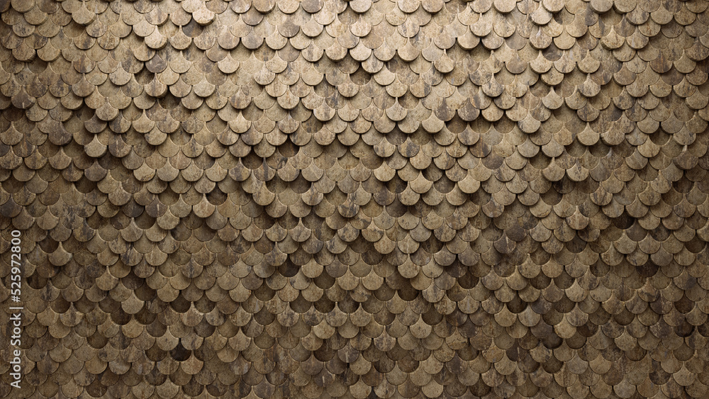 Textured, Fish Scale Wall background with tiles. Natural Stone, tile ...