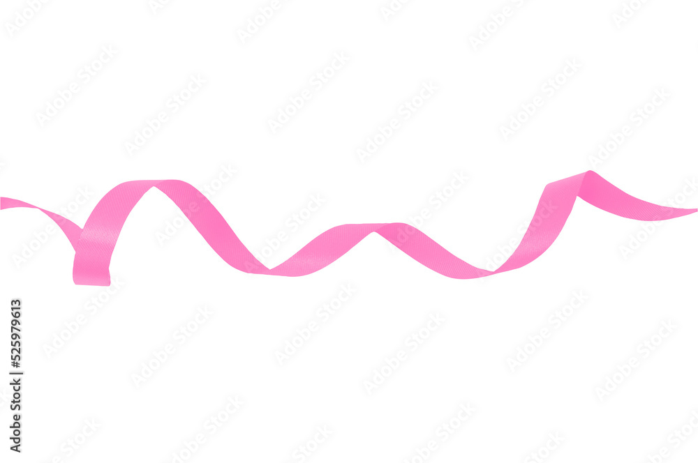Pink Ribbon line art PNG. Stock Illustration | Adobe Stock