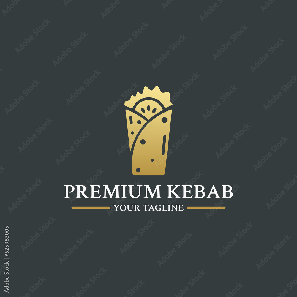Kebab Logo Vector Illustration For Company Symbols or Kebab Products ...