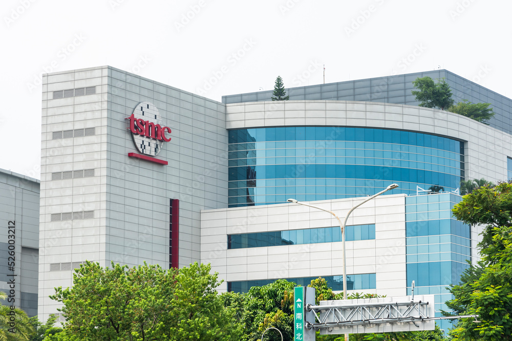 Tainan, Taiwan- September 30, 2021: Taiwan Semiconductor Manufacturing ...