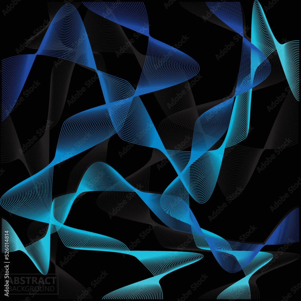 Sound Wave Background Design, Ultrasonic Gradient Wallpaper ...