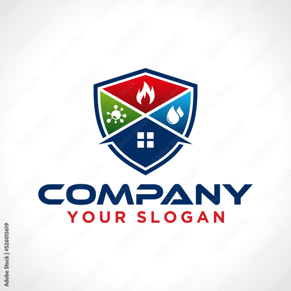 Restoration Logo Design Template Stock Vector | Adobe Stock