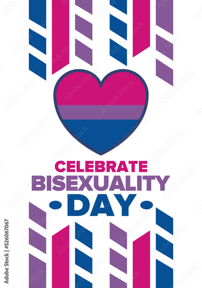 Celebrate Bisexuality Day. Bisexual Pride and Bi Visibility Day ...