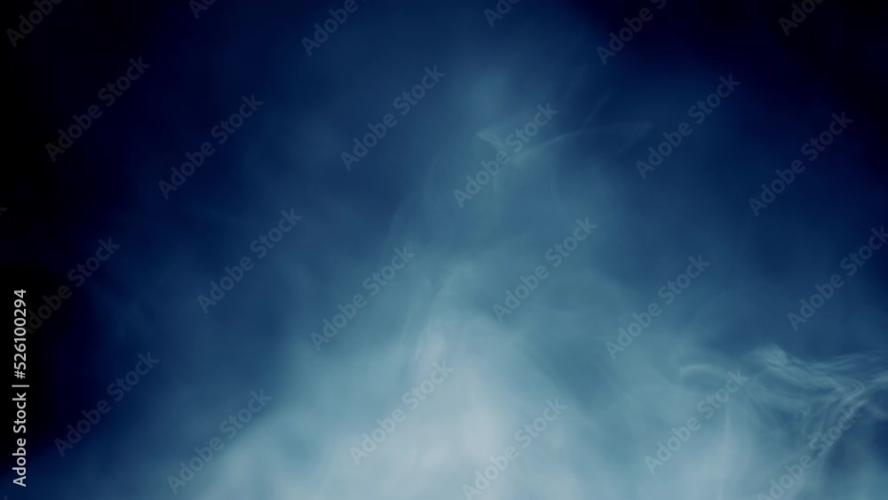 Thick blue vape smoke is blowing from left to right. Thick smog. Smoke ...