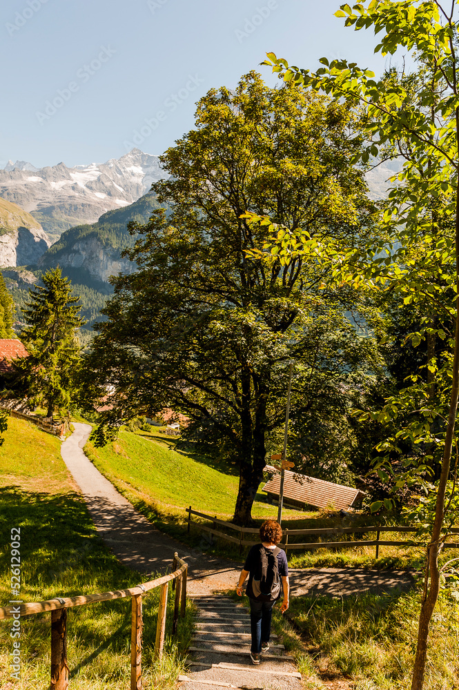 Grindelwald, Schreckhorn, Pfingstegg, Mettenberg, Unterer ...