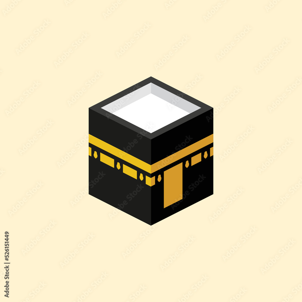 The Grave of Prophet Muhammad, the Prophet of Islam. Kaaba drawing ...