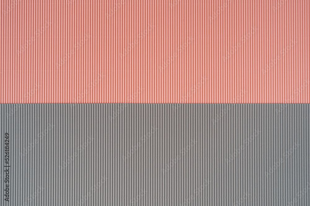 Gray and pink two tone color paper background with stripes. Abstract ...