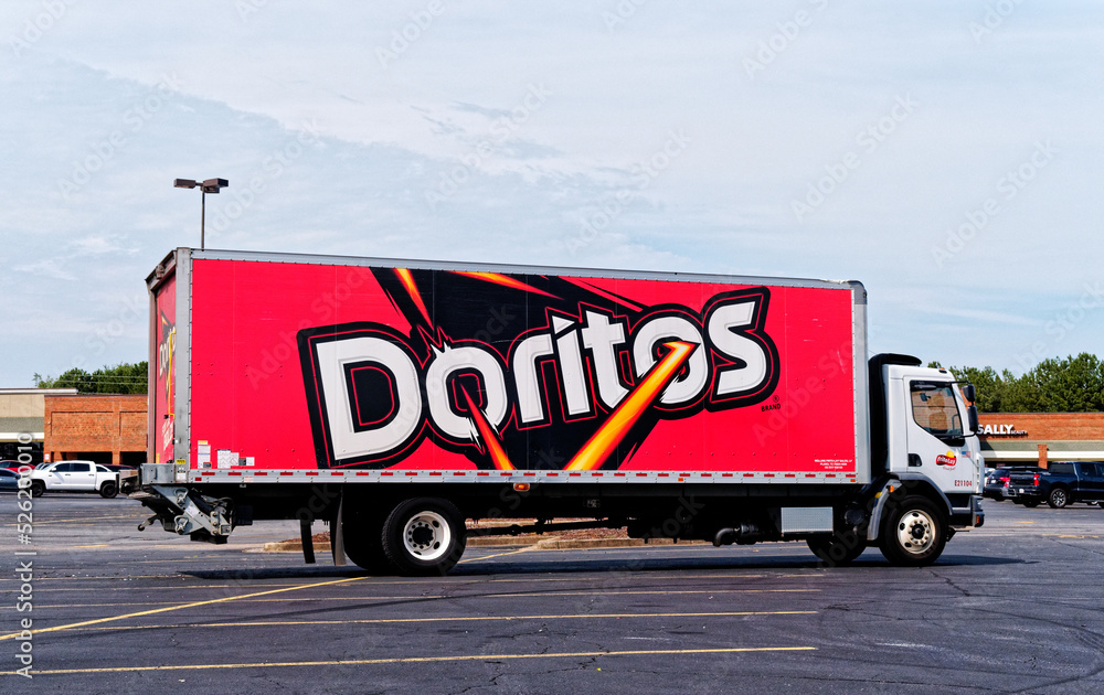 Frito-Lay Delivery Truck Stock Photo | Adobe Stock