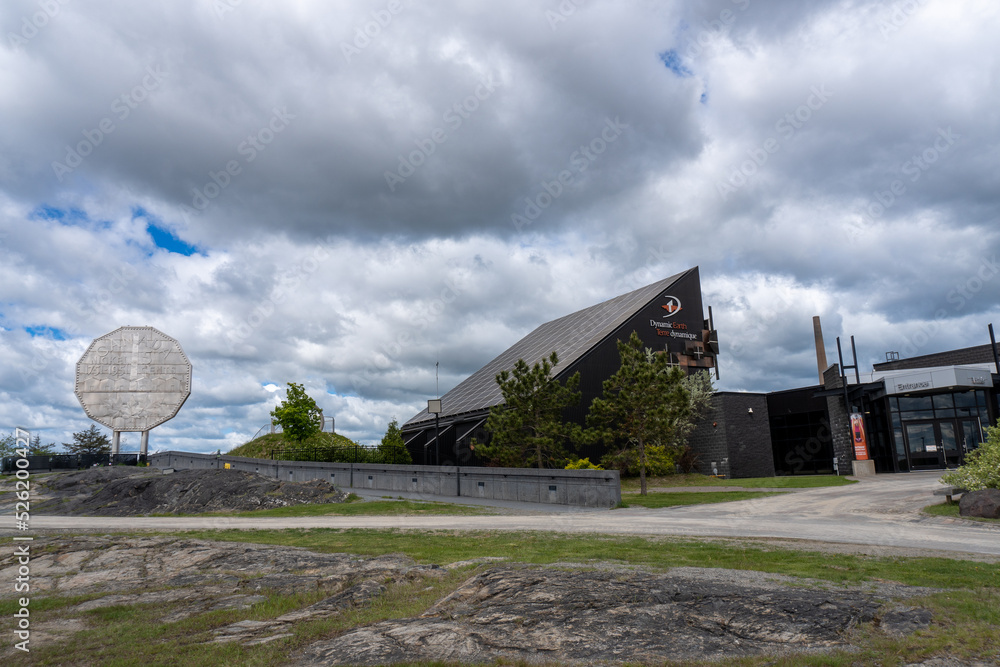 Sudbury, Ontario, Canada: Big Nickel at Dynamic Earth science museum ...