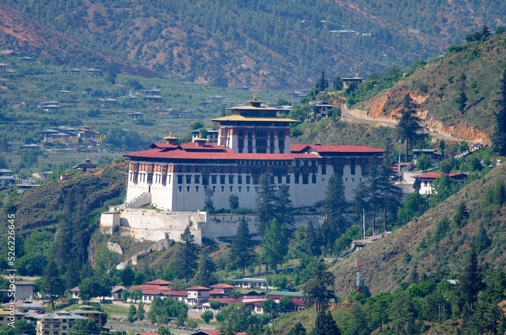 Rinpung Dzong, sometimes referred to as Paro Dzong, is a large dzong ...