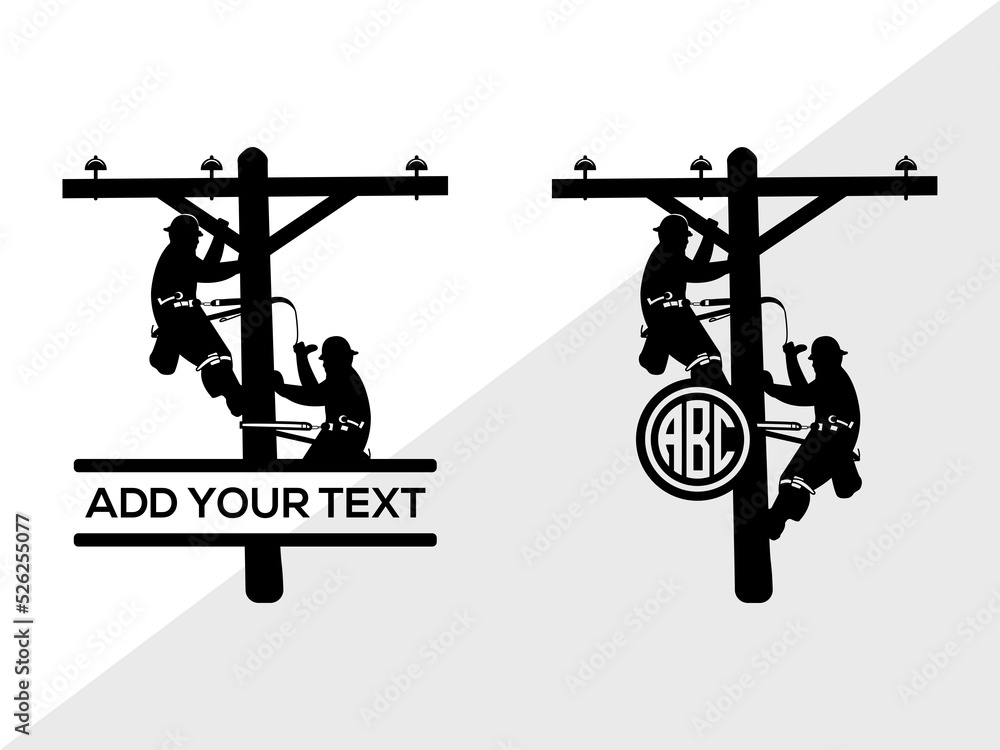 Lineman SVG, Electrician Svg, Line worker Svg, Power Lineman Svg ...