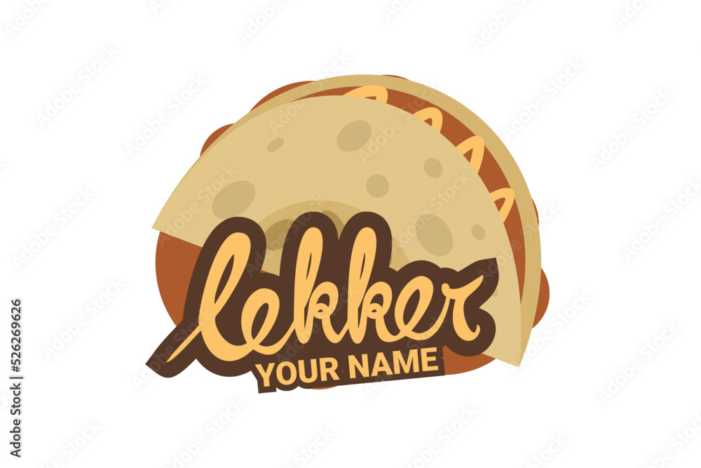 Kue Lekker or, this is traditional thin crispy crepes from popular ...