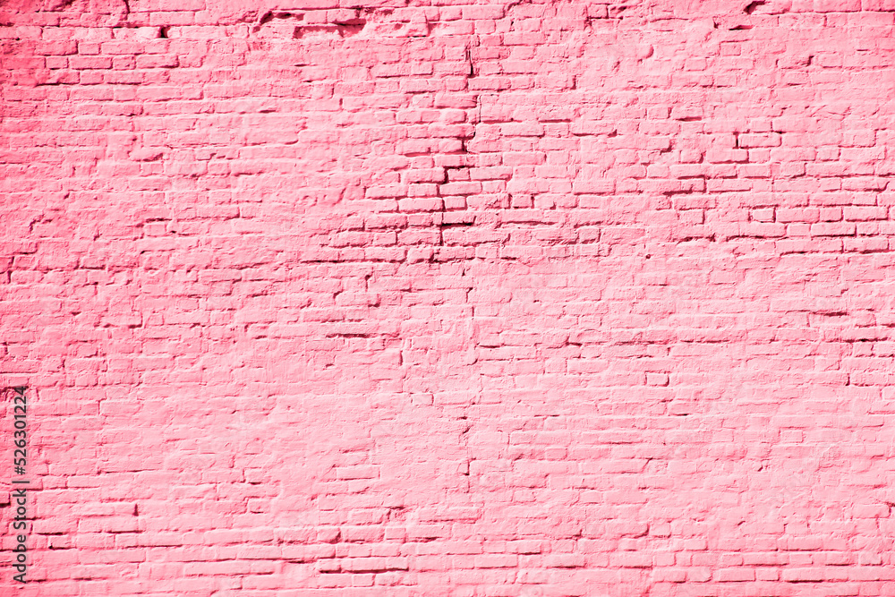 Pink brick wall backgrounds, brick room, interior texture, wall ...