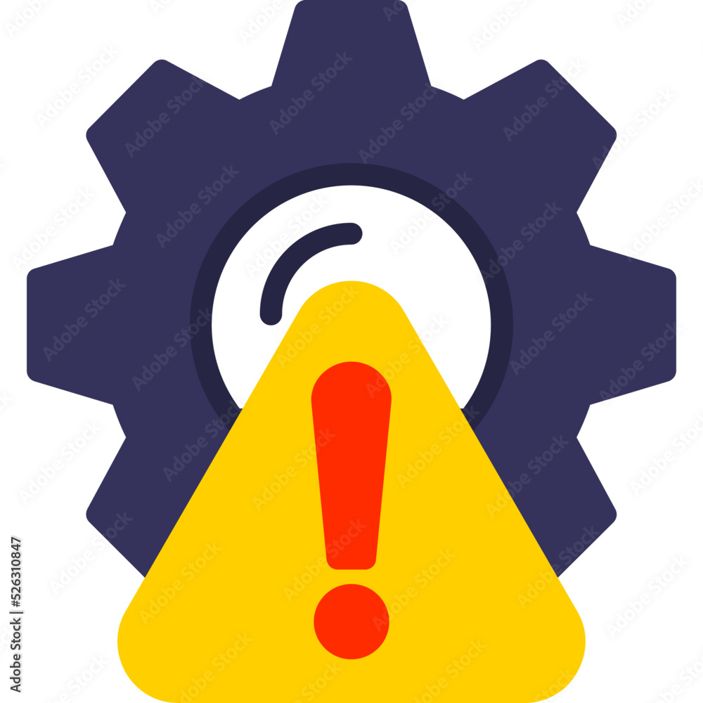 Risk Management Icon Stock Vector | Adobe Stock