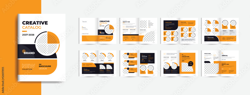 Product catalog design template for your business professional company ...