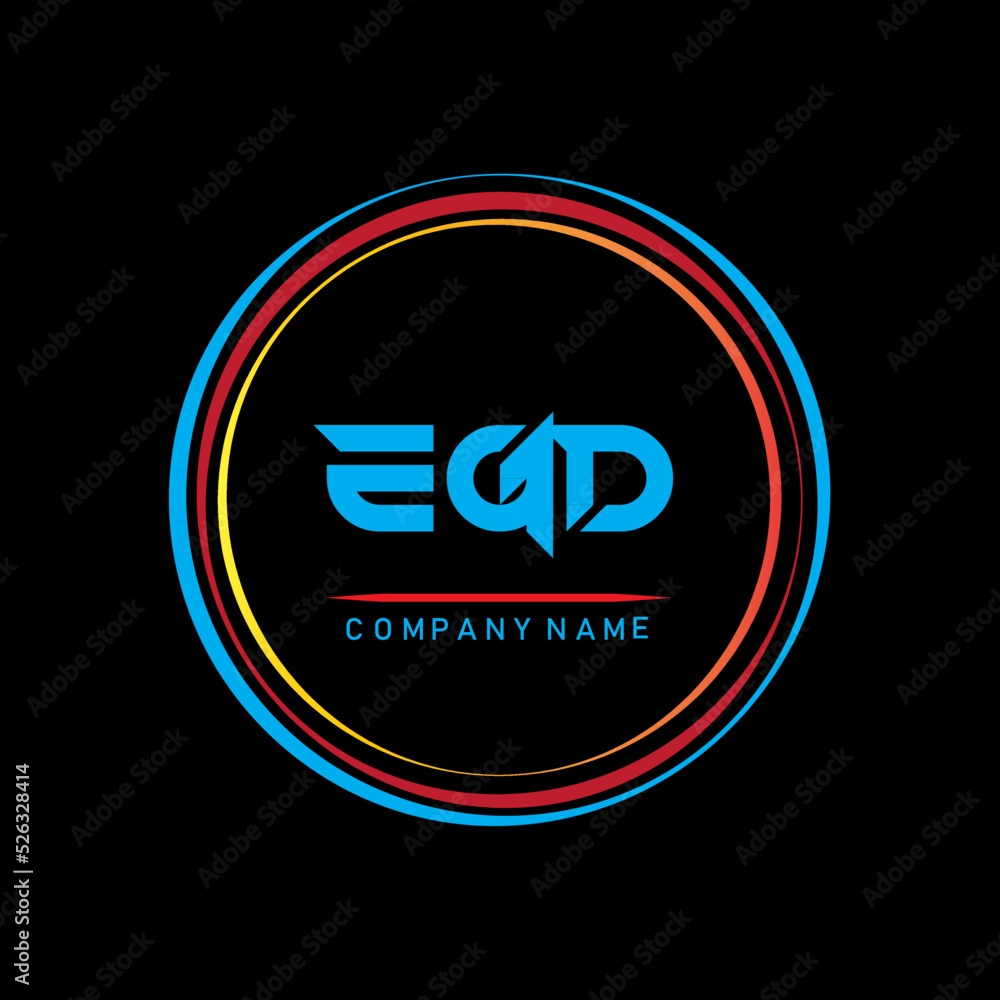 EGD letter. EGD simple logo for company. EGD letter monogram logo ...