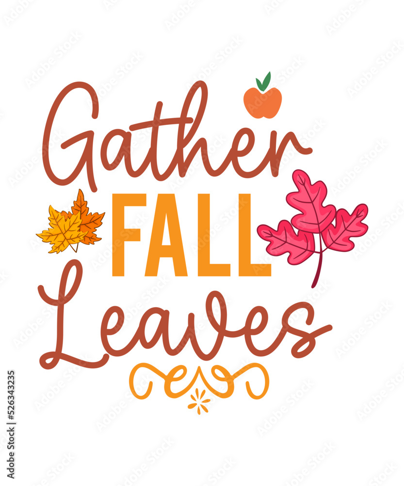 Vetor do Stock: Fall svg, Fall SVG Bundle, Autumn svg, Thanksgiving svg ...
