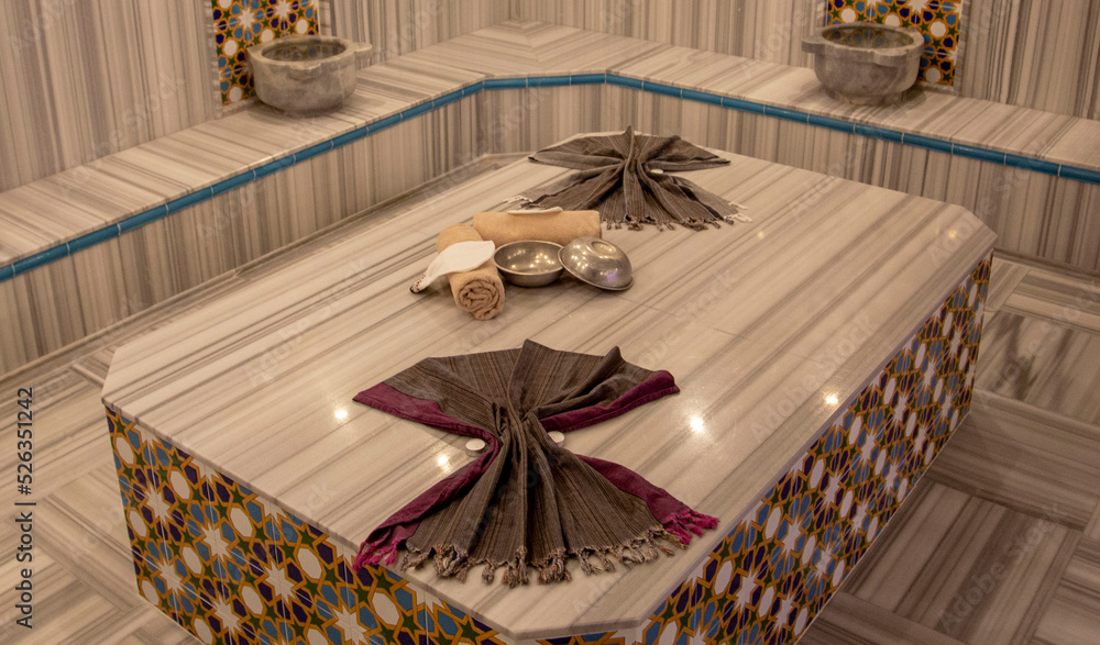 Nterior of Turkish Bath stock photo stock photo Architectural Feature ...