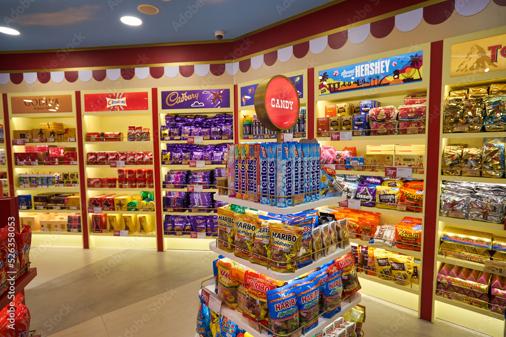 SINGAPORE - CIRCA JANUARY, 2020: sweets on display at store in ...