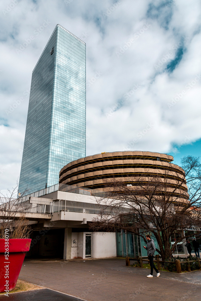 Les Halles de Lyon Paul Bocuse, built in 1971 in Lyon, France Stock ...