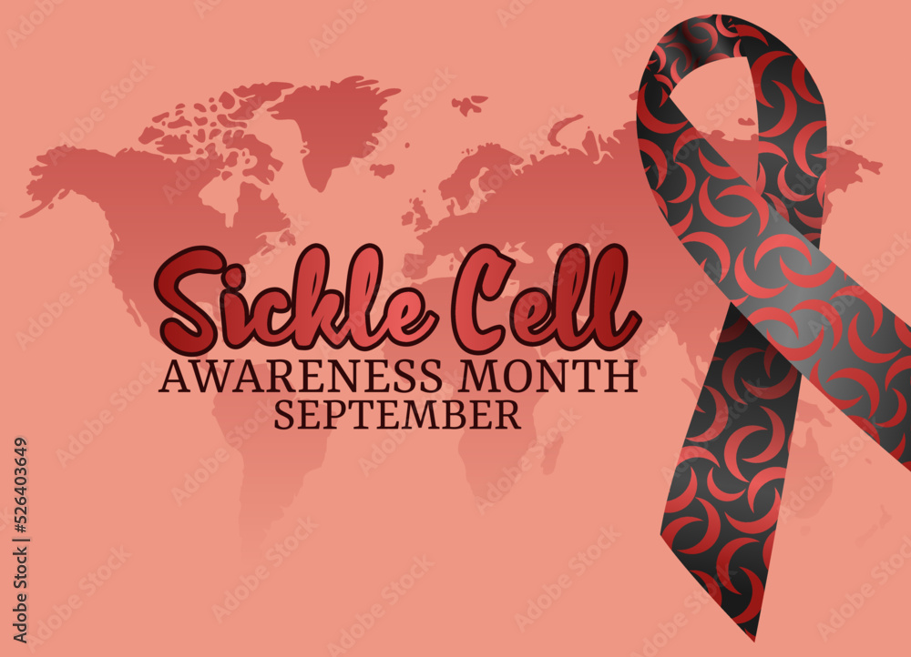 vector graphic of sickle cell awareness month good for sickle cell ...