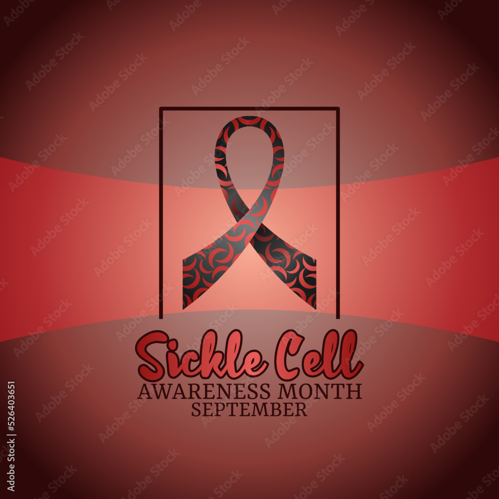 vector graphic of sickle cell awareness month good for sickle cell ...
