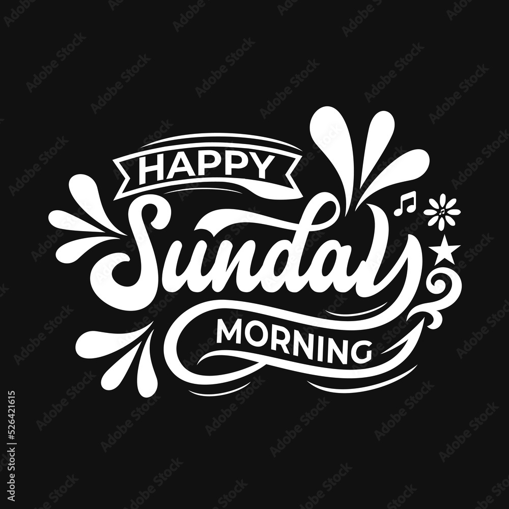 Enjoy Sunday Morning