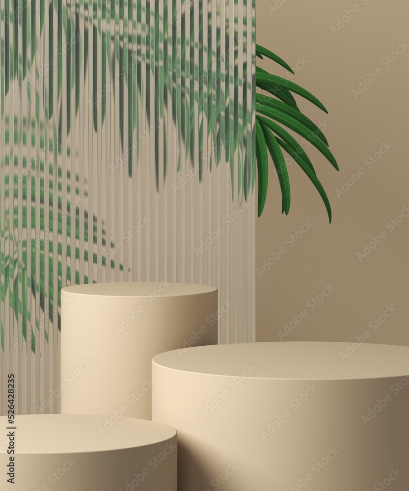 Background 3d scene with podium, minimal product display mock up scene ...