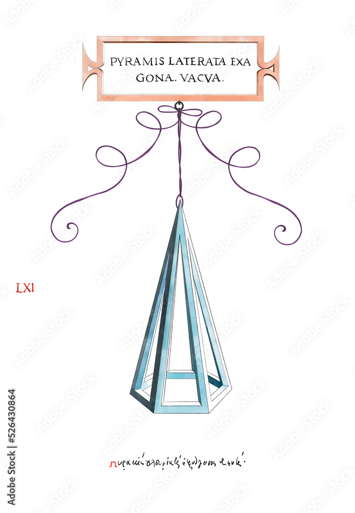 "Empty Hexagonal Pyramid"(English translation). Leonardo da Vinci ...