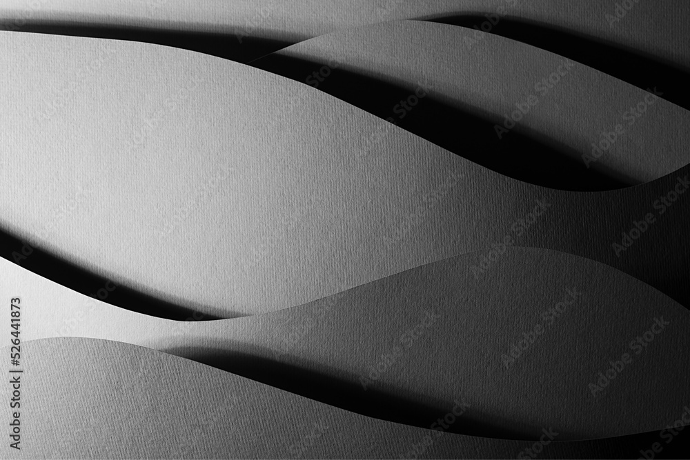 Graphite grey abstract textured geometric relievo stepped background ...