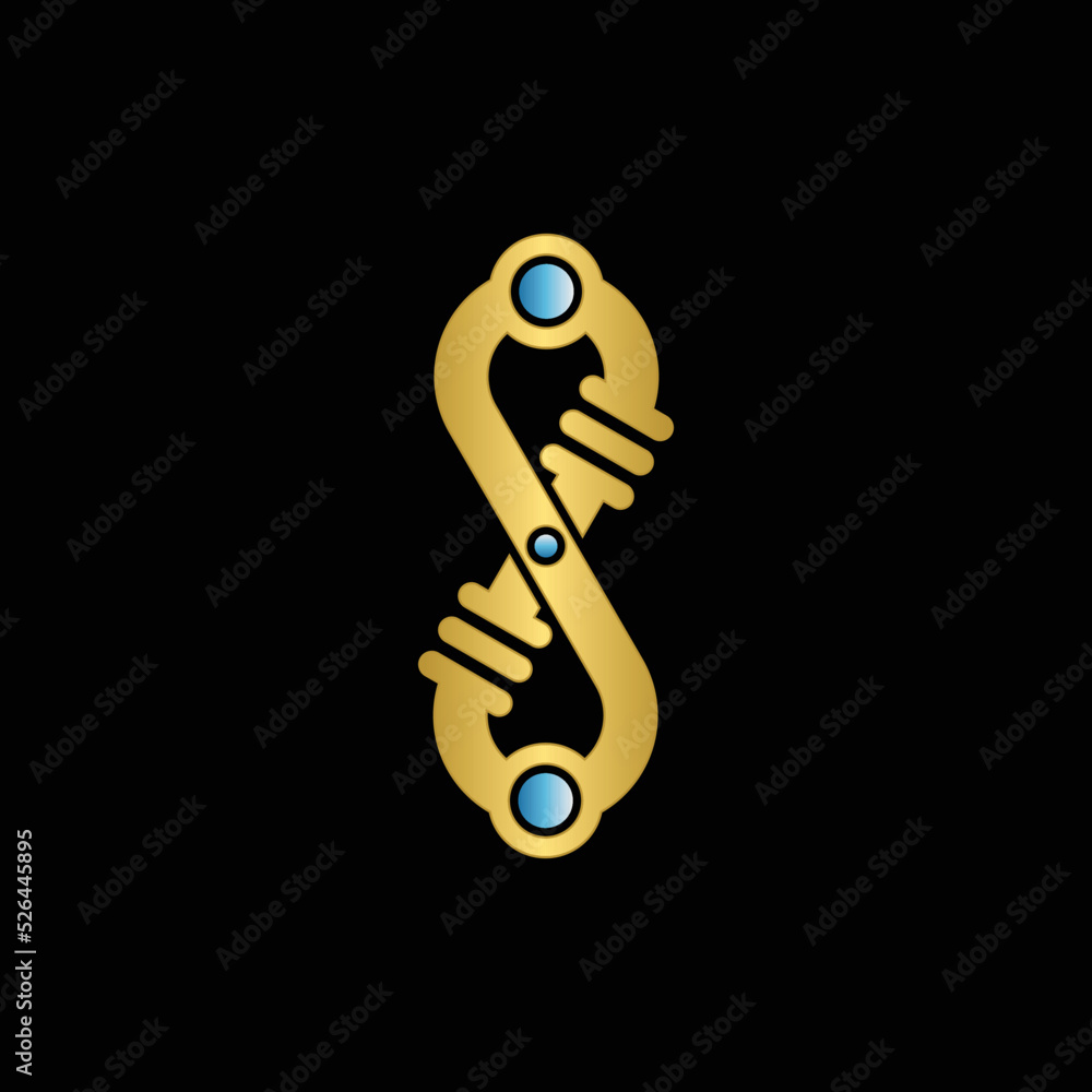 Letter S Infinity Luxury Modern Creative Logo, the beautiful letter SS ...