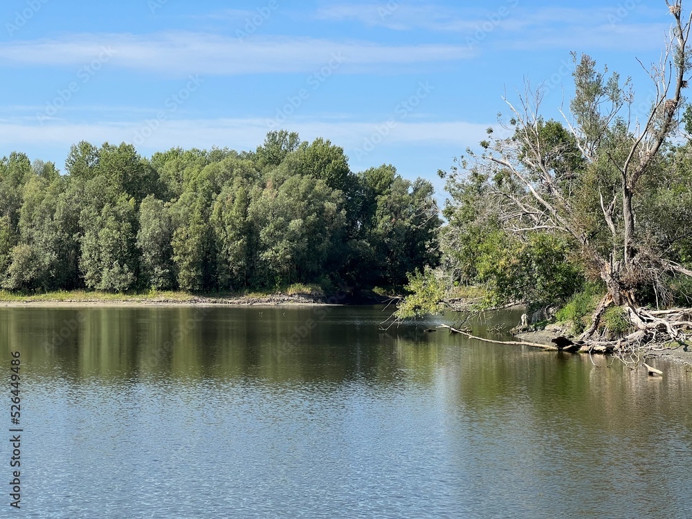 Lake Veliki Sakadas and floodplain forests, Kopacki rit Nature Park ...