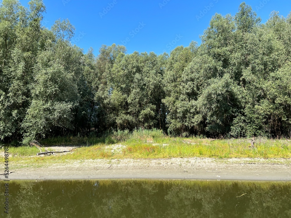 Lake Veliki Sakadas and floodplain forests, Kopacki rit Nature Park ...