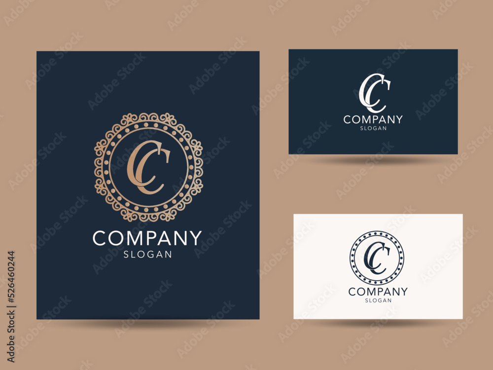 CC letter design for logo and icon.CC typography for technology ...