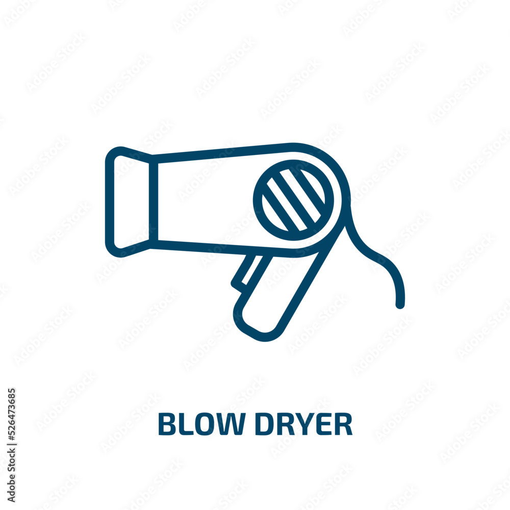 Blow Dryer Icon Vector