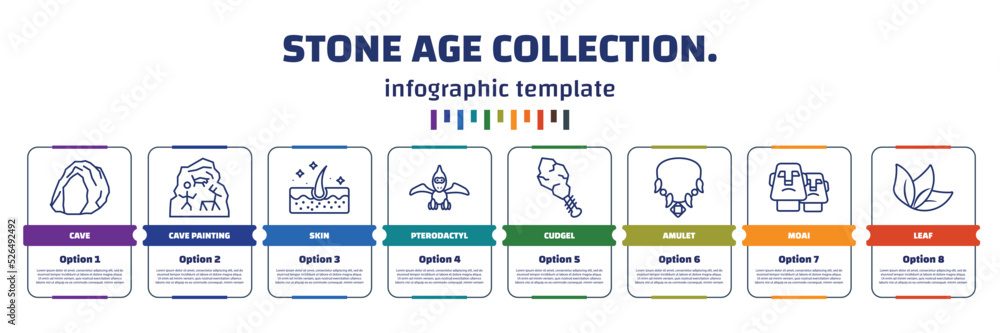 infographic template with icons and 8 options or steps. infographic for ...