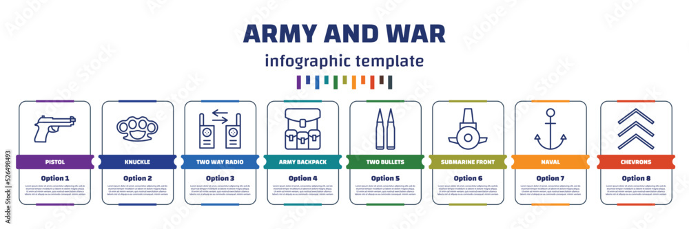 infographic template with icons and 8 options or steps. infographic for ...