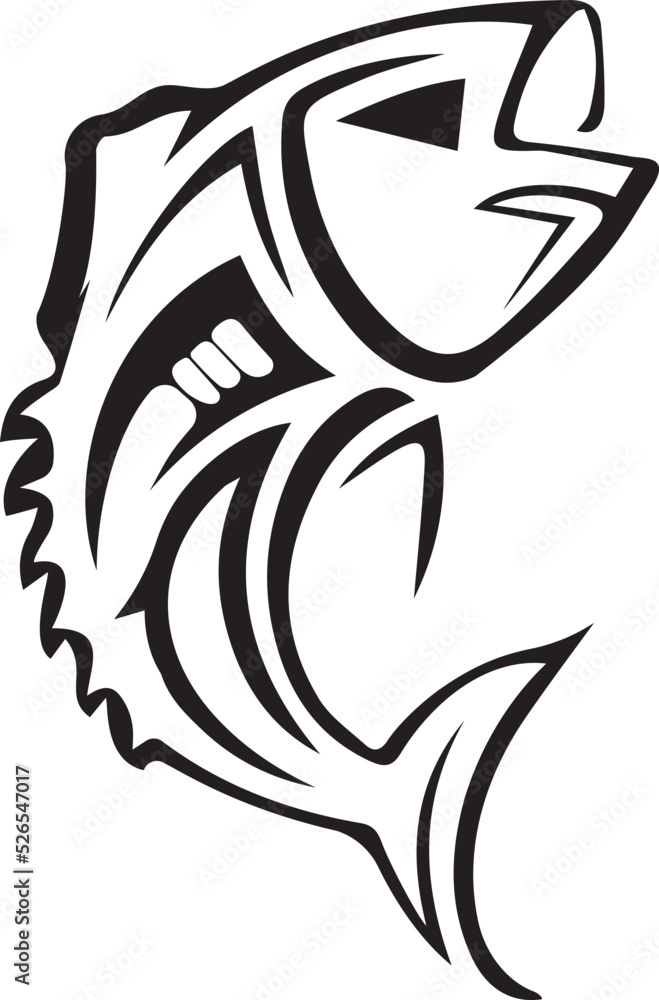 Fish vector design Stock Vector | Adobe Stock