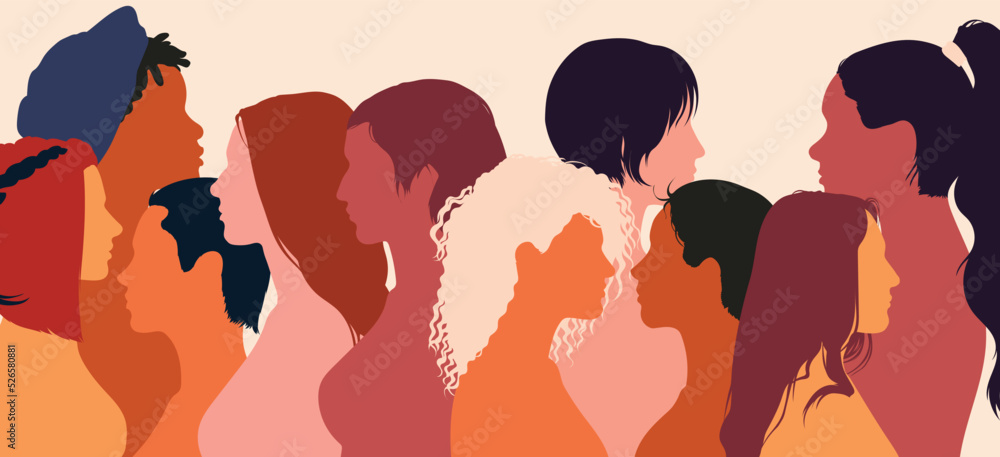 Racial justice, diversity, opportunity, and allyship concept ...