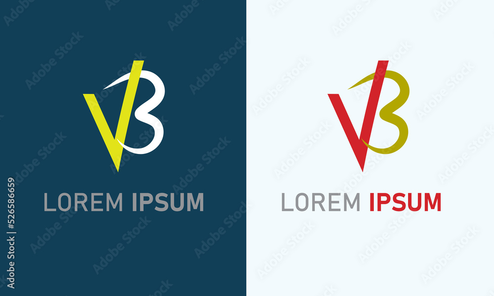 vector logo design in Adobe Illustrator Stock Vector | Adobe Stock