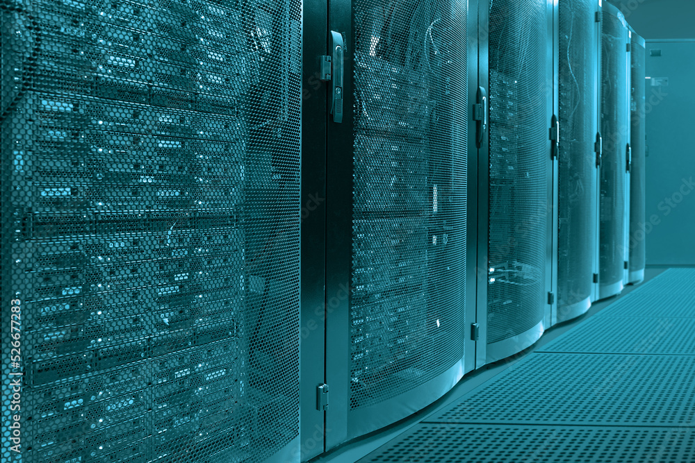 Working data center. Centers data center with multiple rows. Data ... Working data center. Centers data center with multiple rows. Data ...