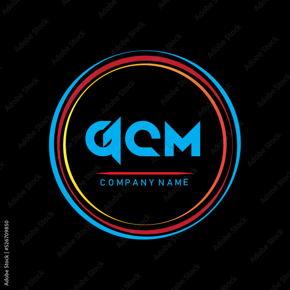 GCM simple logo for company,GCM t-shirt logo design,GCM letter logo ...