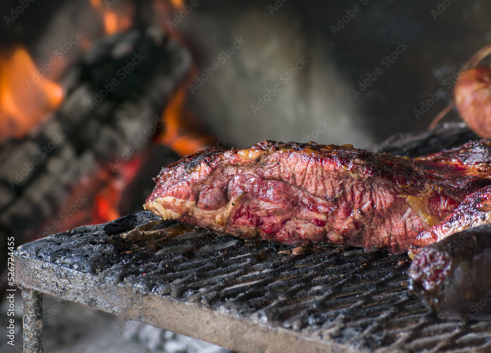 Argentinian roast beef. Grass-fed meat. Rump tail cut of meat Stock ...