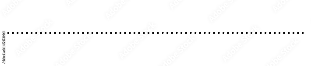 black dotted line Stock Vector | Adobe Stock