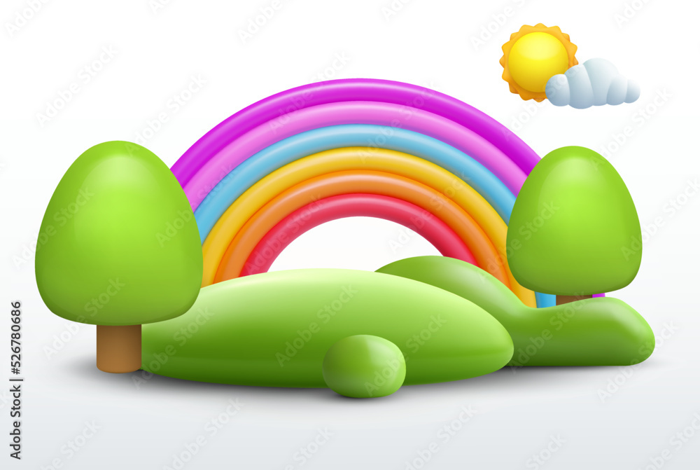 Green Environment Background For Kids