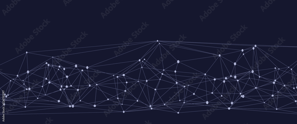 Abstract plexus vector background design concept, networking background design, can be used for ...