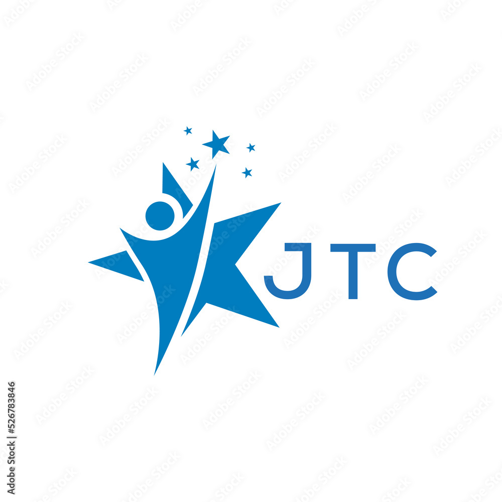 JTC Letter logo white background .JTC Business finance logo design ...